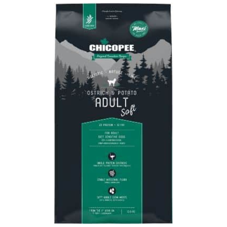 Chicopee HNL Soft Maxi Adult Struds & Kartoffel, 12kg - Qpet